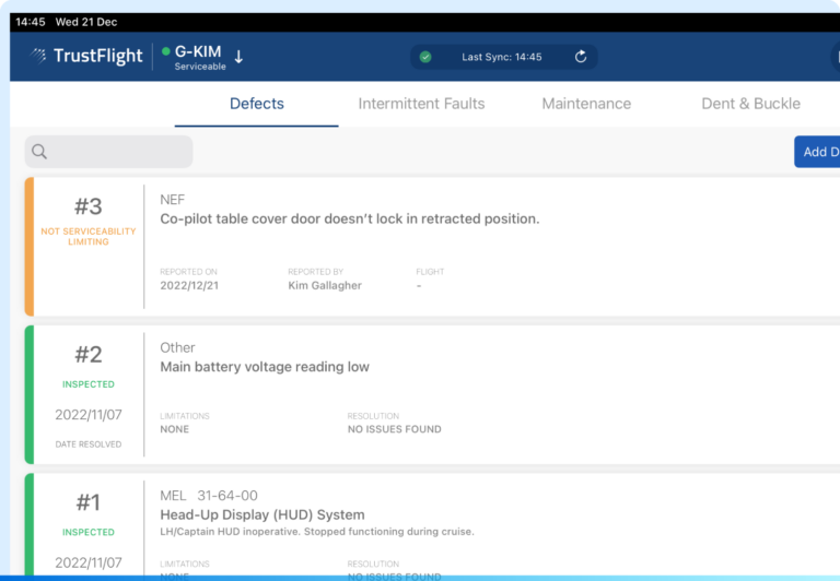 Tech Log | TrustFlight