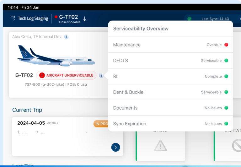 Tech Log | TrustFlight