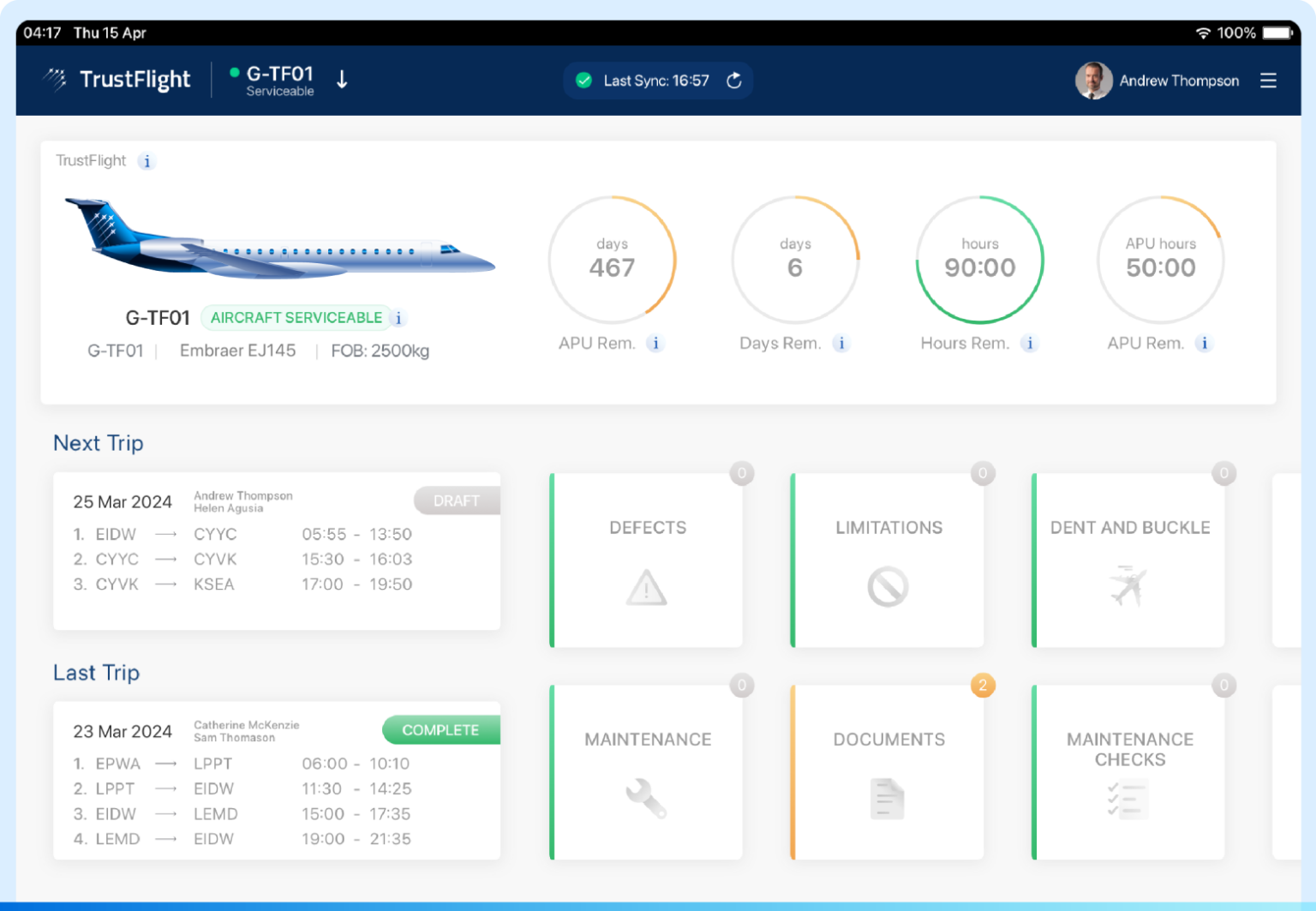 Tech Log | TrustFlight