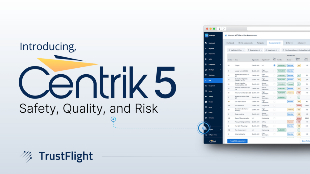 TrustFlight Launches Centrik 5 Ahead of Global Safety Mandates ...